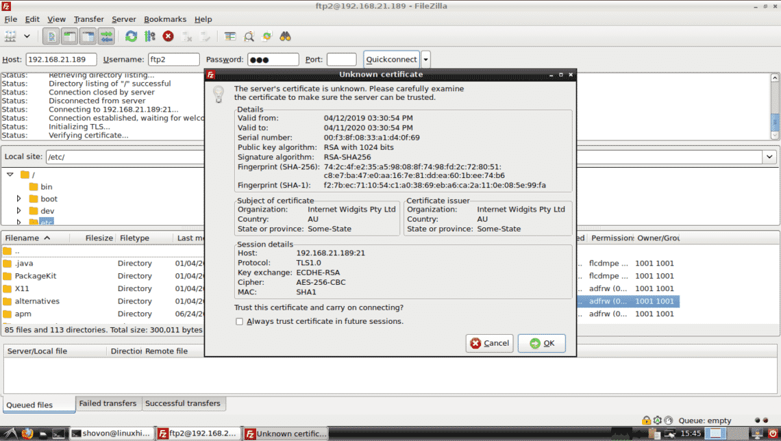 Cómo configurar un Servidor FTP con ProFTPd en Ubuntu 18.04 LTS ...